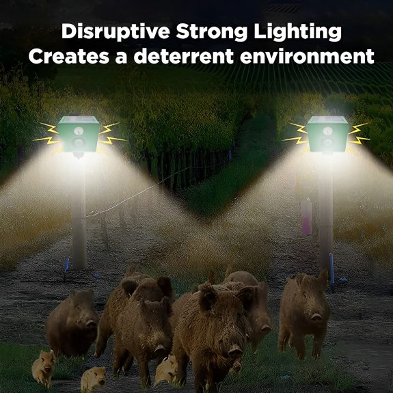 Solar Powered Animal Repellent Light - Usamerica.shop
