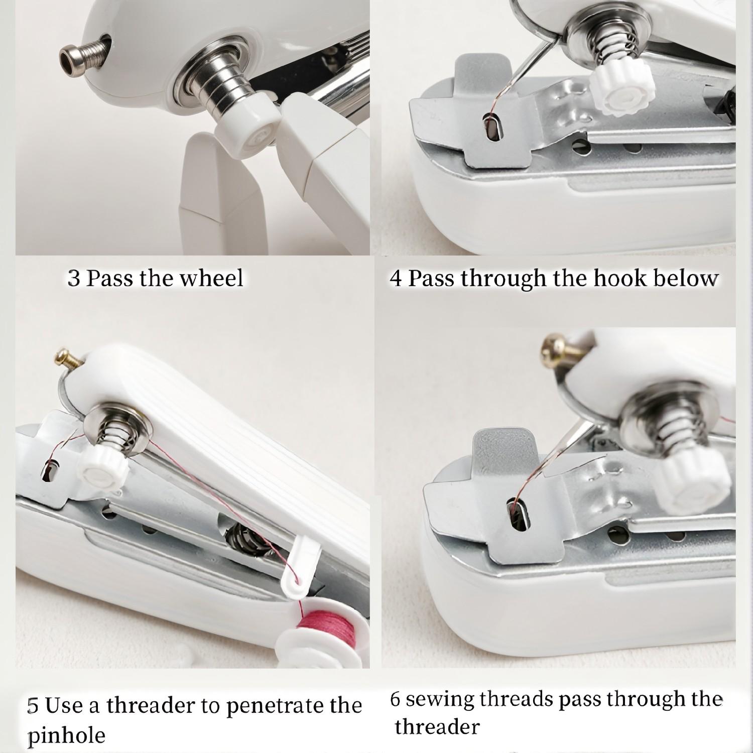 Portable Mini Sewing Machine – Handheld Manual Easy Sewing, Home ...