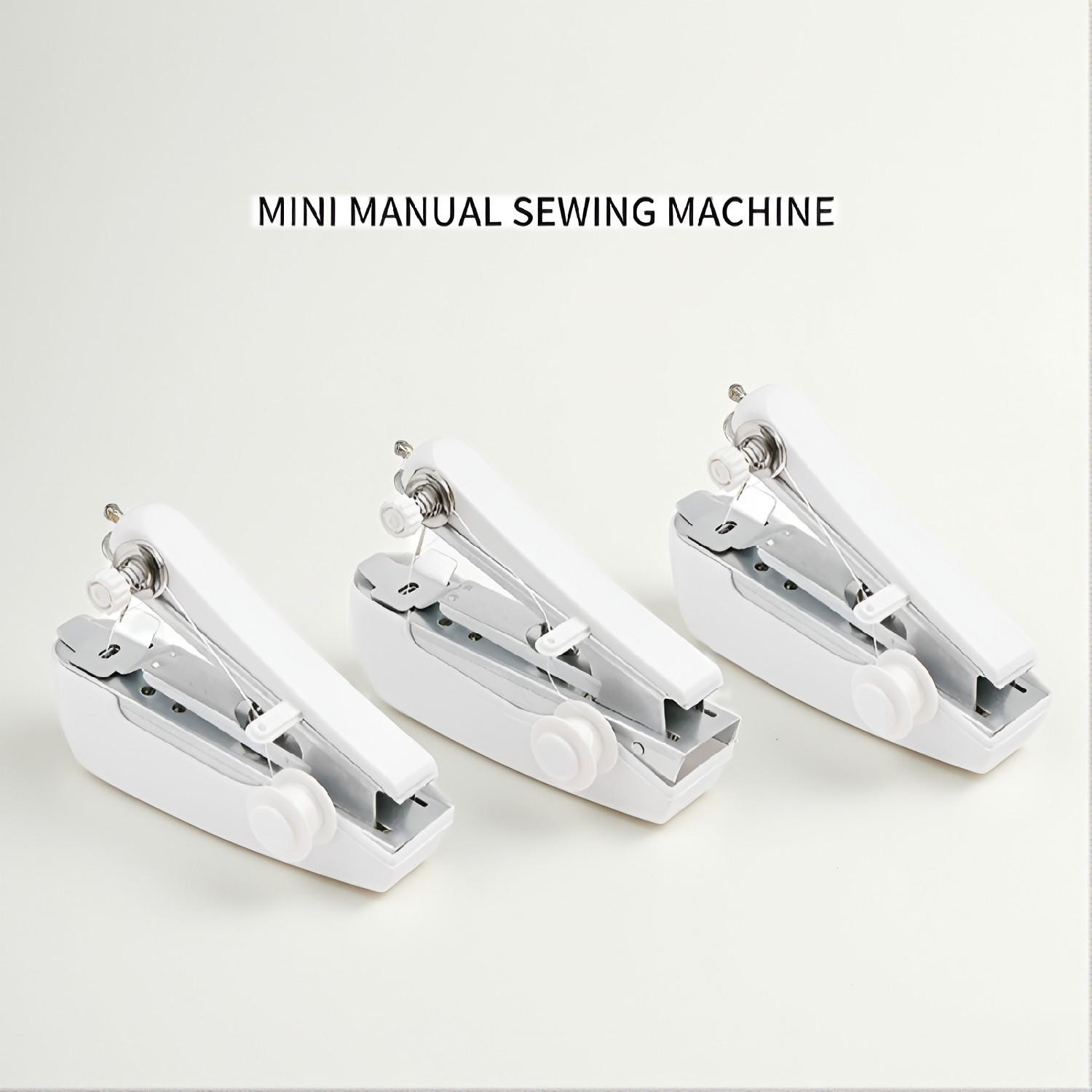 Portable Mini Sewing Machine – Handheld Manual Easy Sewing, Home ...