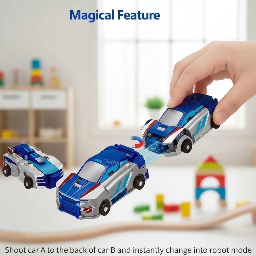 2-in-1 Transforming Race Car Dinosaur Automatic Transforming Toy – Best ...